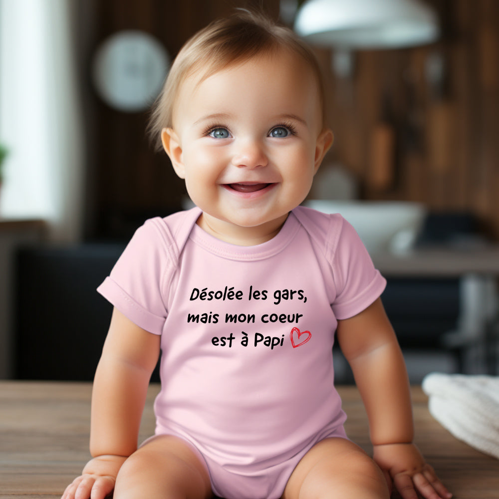 Cache-couche - Désolée les gars, mais mon cœur est à papi / Désolé les