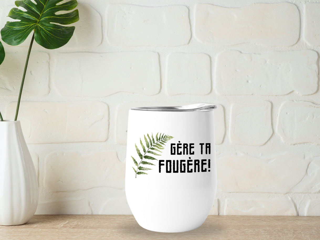 Verre thermos - Gère ta fougère